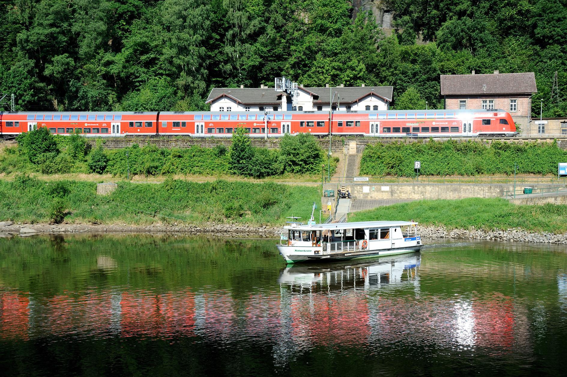 Schmilka - Hirschmühle - Dráha národního parku